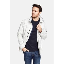 Outdoorjacke Cabano "High Performance", Herren, Gr. 29, wei&szlig; (sanftes wei&szlig;), 100% Polyester, unifarben, normal, hoch geschlossener Ausschnitt, Jacken Outdoorjacke, mit atmungsaktiver Funktion