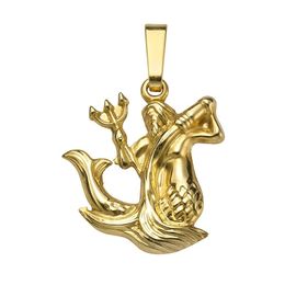 Sternzeichenanhänger Firetti "Schmuck Geschenk Gold 333 Halsschmuck Anhänger Halskette Sternzeichen" Gr. 11, gold (gelbgoldfarben), Schmuckanhänger, Damen, 11, Gelbgold 333, 0,43 g