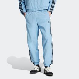 Herren Sporthose "WOVEN FBIRD TP"ash blau, schwarz, Gr. XXXL, adidas originals, Obermaterial: 100% Polyamid, Hosen