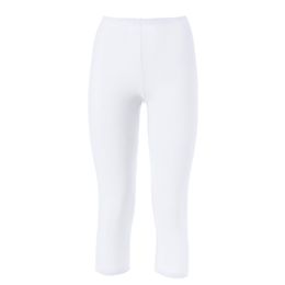 wäschepur Lange Unterhose WÄSCHEPUR, Damen, Gr. 38, weiß, 100% Baumwolle, Unterhosen