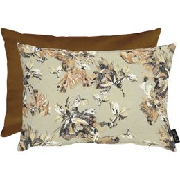 Dekokissen Apelt "Magali" Gr. 1, beige (beige, gemustert), B:40 H:5 L:60, Polyester, Dekokissen_Sitzkissen_Kissenhüllen, Wendekissenhülle ohne Füllung, 1 Stück