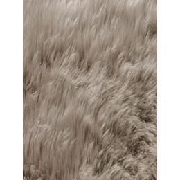 Teppich HEINE HOME Gr. 1, grau (taupe), B:68cm H:70mm L:100cm, Lammfell, Lammwolle, Teppiche, Fellteppich Schurwollteppich Teppich