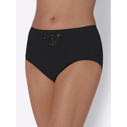 Taillenslip Speidel, Damen, Gr. 44/46, schwarz, 100% Baumwolle, Unterhosen