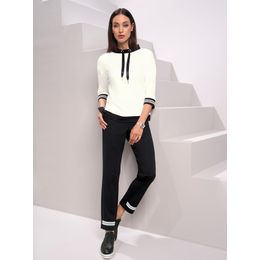 3/4-Arm-Shirt "Shirt", Damen, Gr. 36, beige (ecru), 100% Baumwolle, Rick Cardona BY HEINE, unifarben, Shirts