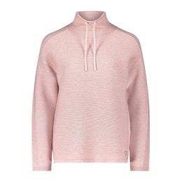Strickpullover Betty Barclay "Betty Barclay Damen Strickpullover unifarben", Damen, Gr. 36, rosa (pale mauve melange), Strick, Obermaterial: 50% Viskose, 27% Polyester, 23% Polyamid., casual, lässig geschnitten, Pullover
