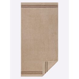 w&auml;schepur Handtuch W&Auml;SCHEPUR Gr. 2, beige, B:70cm L:140cm, 100% Baumwolle, Handt&uuml;cher