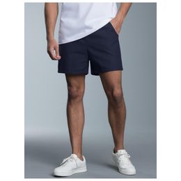 Jerseyhose TRIGEMA "TRIGEMA Shorts aus 100% Baumwolle", Herren, Gr. S, US-Gr&ouml;&szlig;en, blau (navy), 100% Baumwolle, Hosen Jerseyhose