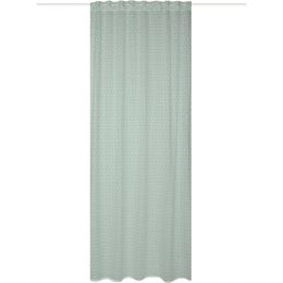 Gardine HEINE HOME Gr. 2, gr&uuml;n (lindgr&uuml;n), B:140cm H:175cm, Polyester, Gardinen, Gardine