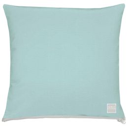 Dekokissen Apelt "3900" Gr. 3, blau (hellblau, unifarben), B:48cm H:5cm L:48cm, Obermaterial: 100% Polyacryl. Füllung: 100% Polyester, Dekokissen_Sitzkissen_Kissenhüllen
