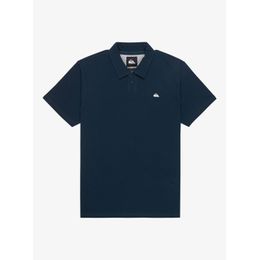 Poloshirt Quiksilver "MW PIQUE POLO", Herren, Gr. XL, blau (schwarz navy), Obermaterial: 100% Baumwolle, Shirts