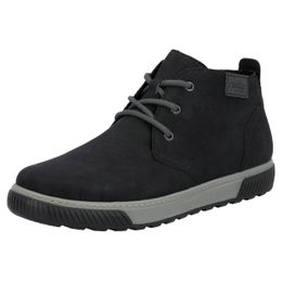 Winterboots Rieker, Herren, Gr. 45, schwarz, Lederimitat, Schuhe, mit Schurwollfutter