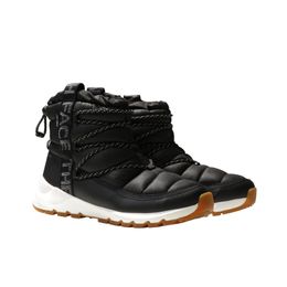 Winterstiefel The North Face "W THERMOBALL LACE UP WP", Damen, Gr. 40, schwarz, Synthetik, Schuhe Winterstiefel, Snowboots, Winterboots, Winterschuhe, wasserdicht