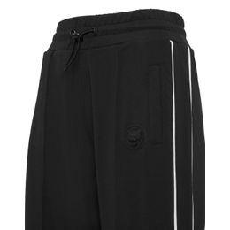 Jogginghose Plein Sport "Jogginghose", Damen, Gr. L, US-Größen, schwarz (02, schwarz), Obermaterial: 92% Polyester, 8% Elasthan, Hosen