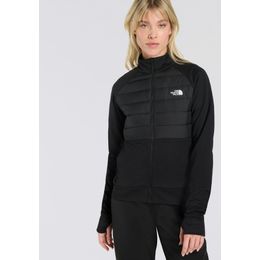 The North Face Damen Fleecejacke "W REAXION 2.0 HYBRID JACKET"tnf schwarz heather, Gr. M, Obermaterial: 100% Polyester, Jacken