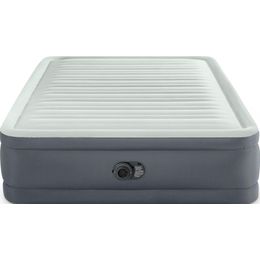 Luftbett Intex "PremaireElevated" Gr. 152, grau, Luftbetten, B/H/L: 152cm x 46cm x 203cm, PVC, Viskose, B:152cm H:46cm L:203cm