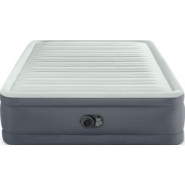 Luftbett Intex "PremaireElevated" Gr. 137, grau, Luftbetten, B/H/L: 137cm x 46cm x 191cm, PVC, Viskose, B:137cm H:46cm L:191cm