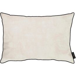 Dekokissen Apelt "Ruby" Gr. 1, beige (natur, unifarben), B:35cm H:5cm L:45cm, Polyester, Dekokissen_Sitzkissen_Kissenhüllen, Kissenhülle mit Füllung, 1 Stück