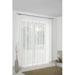 Vorhang WIRTH "Chlo&eacute;" Gr. 16, wei&szlig;, B:750cm H:225cm, Polyester, Gardinen, Store