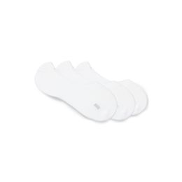 F&uuml;&szlig;linge BOSS "3P SL Uni CC", Herren, Gr. 39-40, wei&szlig; (whiet 100), Baumwollmischung, normal, Socken, unsichtbar im Schuh