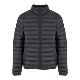 Allwetterjacke Urban Classics "Urban Classics Basic Light Weight Jacket", Herren, Gr. M, schwarz, 100% Polyester, unifarben, casual, normal, ohne Ausschnitt, Jacken