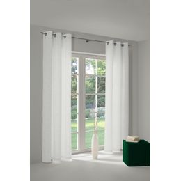 Guido Maria Kretschmer Home & Living Vorhang "Manon" Gr. 4, beige (natur), B:132cm H:245cm, Jacquard, Polyester, GUIDO MARIA KRETSCHMER HOME & LIVING, Gardinen