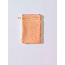 Handtuch Vossen Gr. 1, rot (apricot), B:50cm L:100cm, Walkfrottee, 100% Baumwolle, Handt&uuml;cher