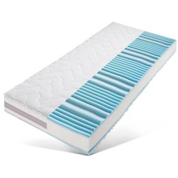 Taschenfederkernmatratze Hn8 SCHLAFSYSTEME "Dynamic Gel TFK" Gr. 4, wei&szlig;, B:180cm H:26cm L:200cm, Bezug: 100% Polyester, Matratzen, Taschenfederkernmatratze, optimale K&ouml;rperunterst&uuml;tzung dank Gelschaum & ideale Luftzirkulation