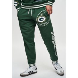 Sweathose Recovered "NFL Packers Go Pack Go", Herren, Gr. 3XL, EURO-Größen, grün, 100% Baumwolle, bedruckt, lang, Hosen, für alle Green Bay Packers-Fans