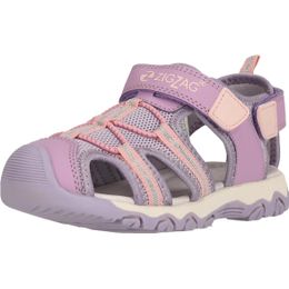 Sandale WHISTLER "Krila Kids Closed Sandal", Gr. 28, lila, Synthetik, Textil, Schuhe
