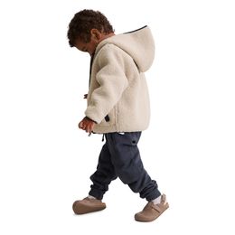 Marc O'Polo Softshellweste MARC O'POLO "mit Fleece-Innenseite", Jungen, Gr. 104/110, grau (gray silk), Obermaterial: 100% Polyester, regular fit, Westen