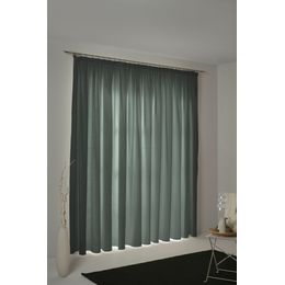 Guido Maria Kretschmer Home & Living Vorhang "0" Gr. 2, grün (oliv), B:142cm H:175cm, Jacquard, Baumwolle (Bio-Baumwolle), GUIDO MARIA KRETSCHMER HOME & LIVING, Gardinen, 0