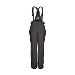 Skihose Killtec "KSW 213 GRLS SKI PNTS", M&auml;dchen, Gr. 164, Normalgr&ouml;&szlig;en, stein, Obermaterial: 100% Polyester;Futter: 100% Polyester;F&uuml;llung: 100% Polyester, Hosen Skihose, Wasserdichte, atmungsaktive Skihose mit verstellbarer Taille
