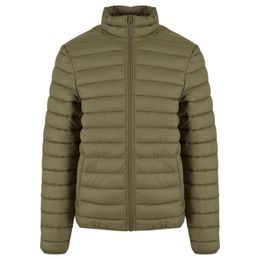 Allwetterjacke Urban Classics "Urban Classics Basic Light Weight Jacket", Herren, Gr. S, grün (schwarzolive), 100% Polyester, unifarben, normal, ohne Ausschnitt, Jacken
