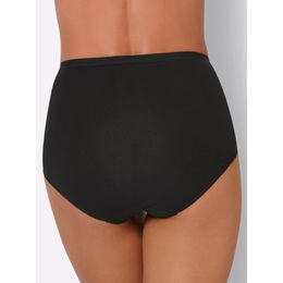 Taillenslip Nina von C., Damen, Gr. 50, schwarz, 93% Baumwolle, 7% Elasthan, Unterhosen