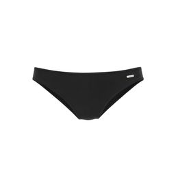 Bikini-Hose Sunseeker "Magic", Damen, Gr. 34, N-Gr, schwarz, Microfaser, Polyamid, unifarben, Badehosen, aus weicher Micofaser