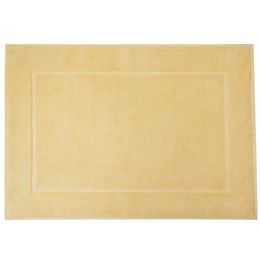 Badematte Framsohn FROTTIER "Uni Basic Hotelmatte" Gr. 2, gelb (lemon), H:11mm, Baumwolle, Badematten, Badematte, gro&szlig;e Farbpalette, Hergestellt in &Ouml;sterreich, Badezimmerteppich