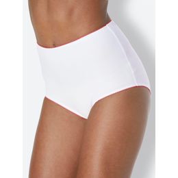 wäschepur Taillenslip WÄSCHEPUR, Damen, Gr. 36/38, weiß, 95% Baumwolle, 5% Elasthan, Unterhosen
