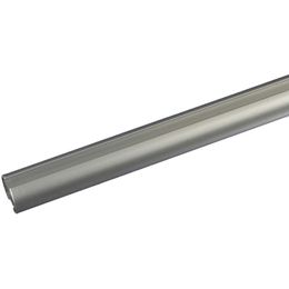 Gardinenstange Liedeco "Power" Gr. 4, grau (aluminiumfarben), L:240cm &Oslash;:20mm, Aluminium, Gardinenstangen