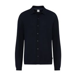 Poloshirt Brax "Style PARIS", Herren, Gr. L52, blau (navy), 50% Baumwolle, 50% Modal, Shirts