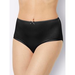 wäschepur Taillenslip WÄSCHEPUR, Damen, Gr. 44, schwarz, 95% Baumwolle, 5% Elasthan, Unterhosen
