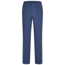 Brühl Stoffhose BRÜHL "Gustav", Herren, Gr. 48, EURO-Größen, blau, 2% Elasthan, 62% Baumwolle, Kunstfaser, 28% Lyocell, unifarben, Casual, lang, Hosen, aus Popeline-Stretch