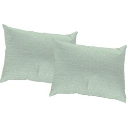 Kissenh&uuml;lle WIRTH "Berwick" Gr. 3, gr&uuml;n, B:40cm L:60cm, Polyester, Obermaterial: 85% Polyester, 15% Baumwolle, Kissenbez&uuml;ge, Kissenh&uuml;lle