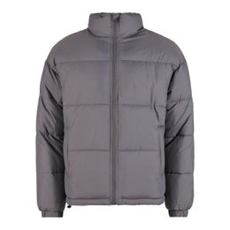 Winterjacke Urban Classics "Urban Classics Basic Puffer Winter Jacket", Herren, Gr. 4XL, grau (cloudgrau), 100% Polyamid, unifarben, Klassisch, normal, ohne Ausschnitt, Jacken