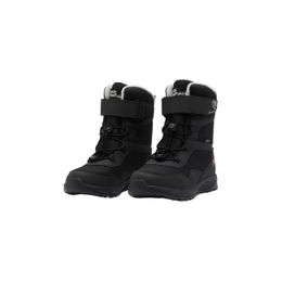 Winterboots Jack Wolfskin "POLAR BEAR-B TEXAPORE HIGH VC K", Damen, Gr. 30, phantom, Synthetik, Textil, Schuhe, Snowboots, Winterstiefel, Winterschuhe, wasserdicht & gefüttert