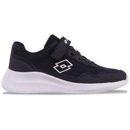 Sneaker Lotto, Kinder, Gr. 25, blau (navy, wei&szlig;), Kunstfaser, Synthetik, Mesh, Schuhe Sneaker, - in kinderfu&szlig;gerechter Passform