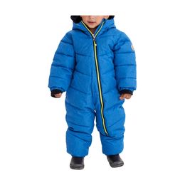 Schneeoverall Killtec "Karter Mini", Jungen, Gr. 86/92, Normalgrößen, blau (royalblau), Obermaterial: 100% Polyester;Futter: 100% Polyester;Füllung: 100% Polyester, Overalls, Schneeanzug: wasserabweisend, winddicht, warm, leicht anzuziehen