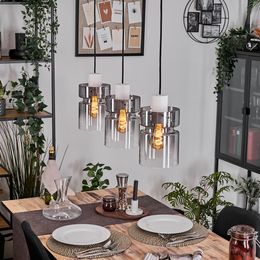 hofstein Hasvik H&auml;ngeleuchte Glas 15 cm Wei&szlig;, 3-flammig