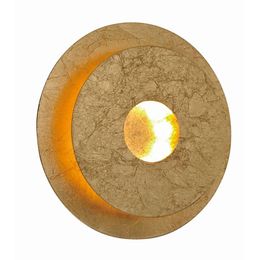 Wofi AFIR Wandleuchte LED Gold, 1-flammig