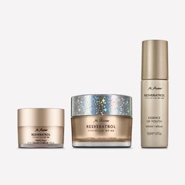 M. Asam RESVERATROL PREMIUM NT50 Straffende Pflege Routine Christmas Star Edition 3-teilig