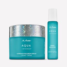 M. Asam AQUA INTENSE Mimic Booster Serum & Supreme Hyaluron Creme Christmas Star Edition